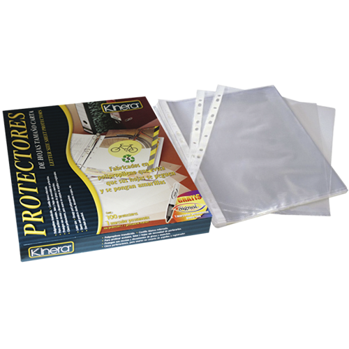 Mervins - MICA KINERA 360 PROTECTOR HOJA CARTA CAJA/100
